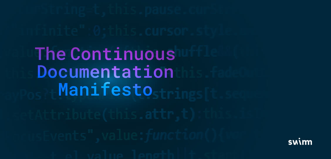 What is Continuous Documentation? The manifesto - Swimm